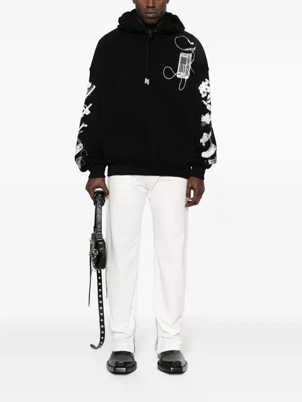 Off-White 90's Logo Skate Straight-leg Jeans