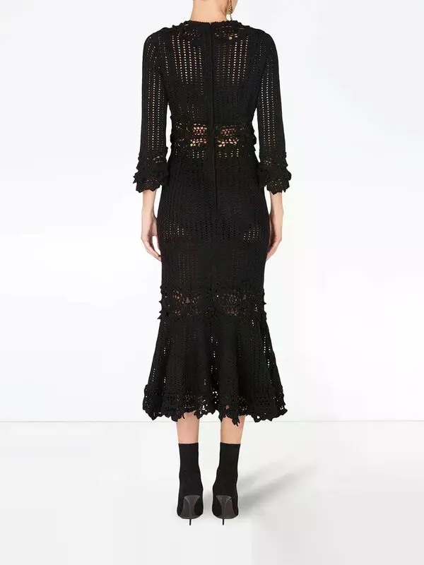 Dolce & Gabbana Crochet Sheath Dress