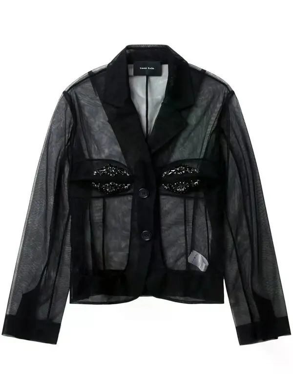 Simone Rocha Crystal-embellished Shirt