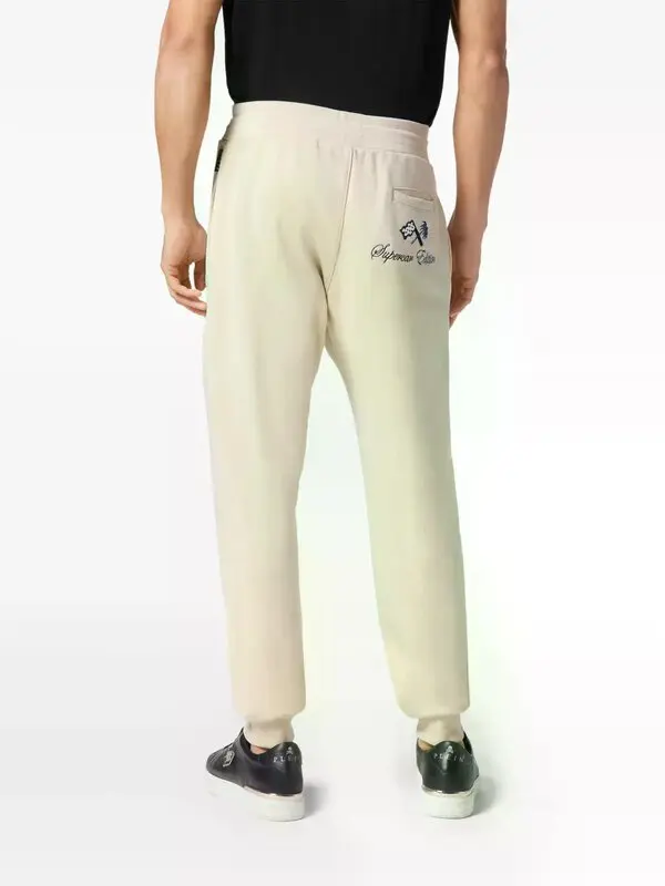 Philipp Plein Cars Racing Track Trousers