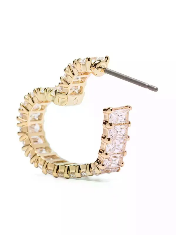 SWAROVSKI Matrix Heart-shaped Earrings