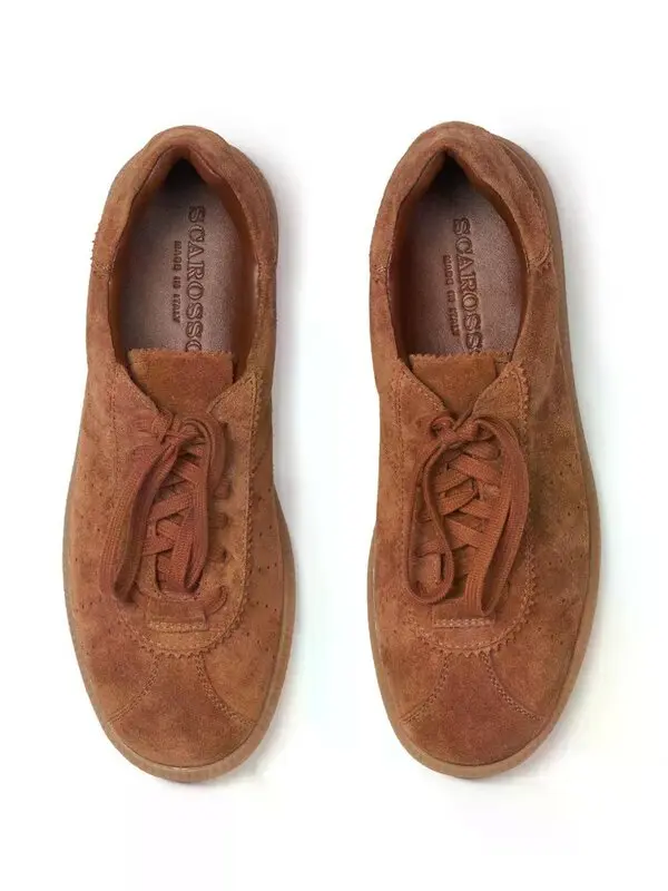 SCAROSSO Suede Trainers