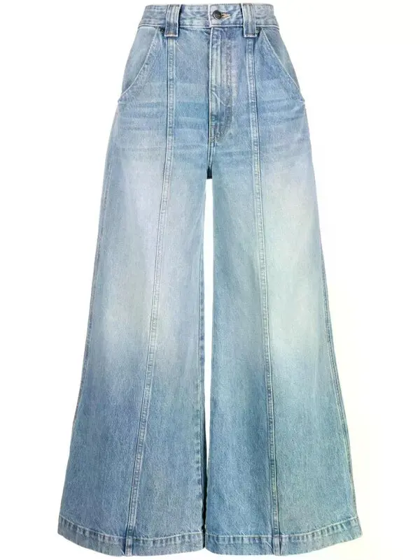 Khaite Jackie Wide-leg Jeans