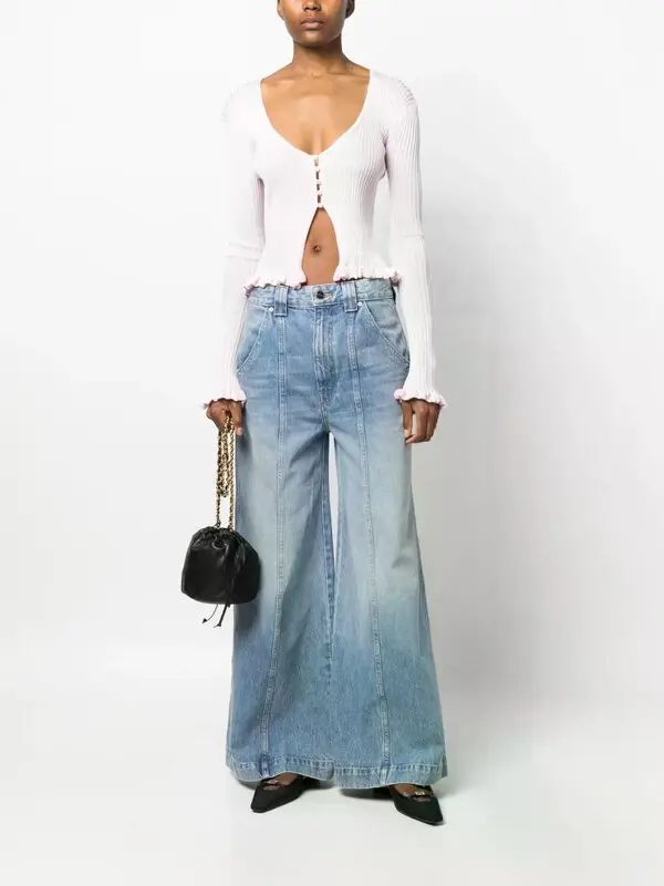 Khaite Jackie Wide-leg Jeans