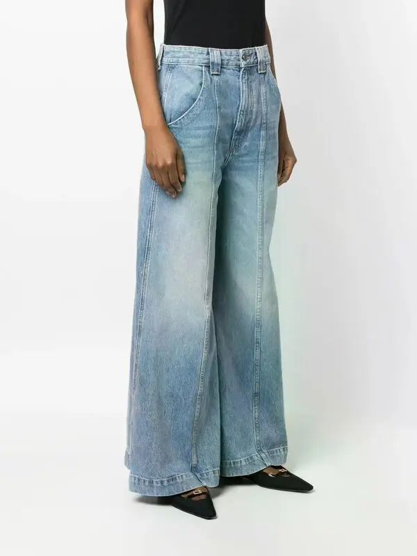 Khaite Jackie Wide-leg Jeans