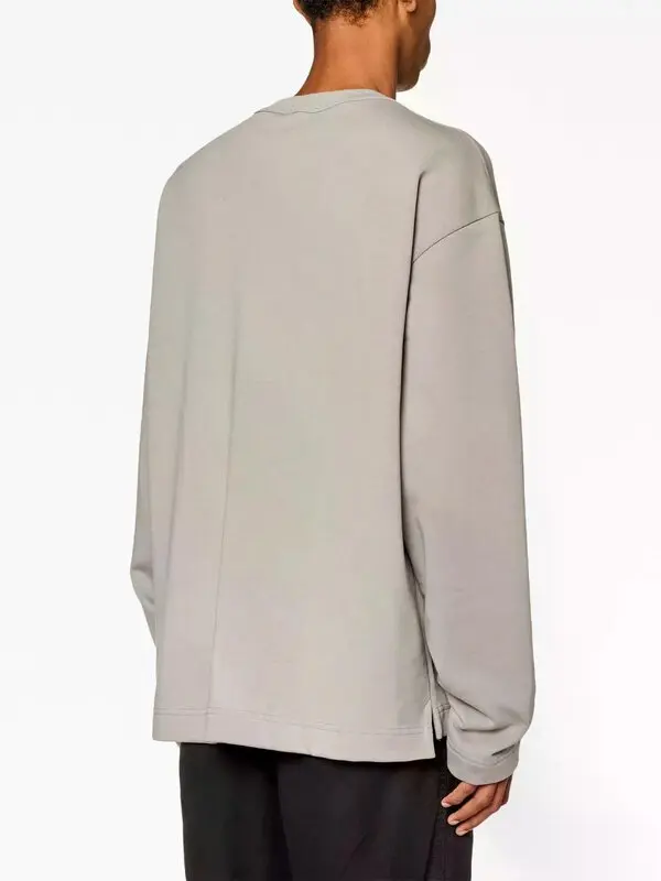 DIESEL® S-macsis-od Cotton Sweatshirt