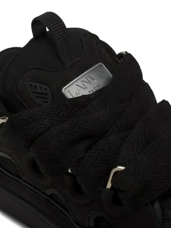LANVIN Curb Sneakers - Black