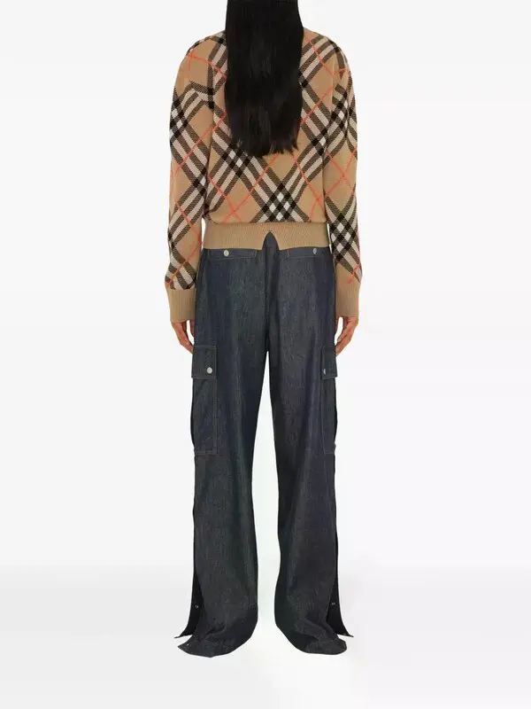 Burberry Vintage Check Intarsia-knit Jumper