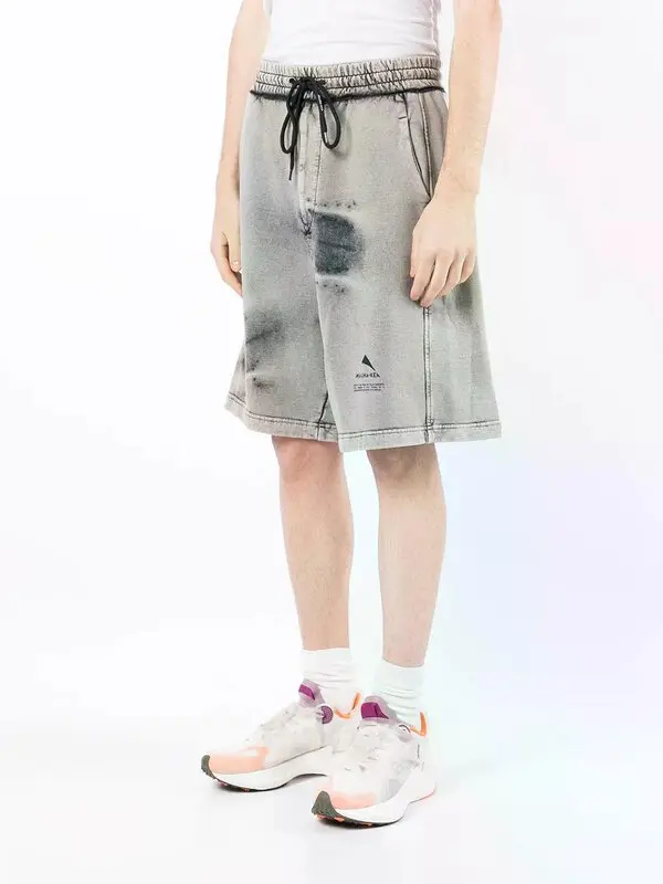 MAUNA KEA Stonewashed Cotton Shorts