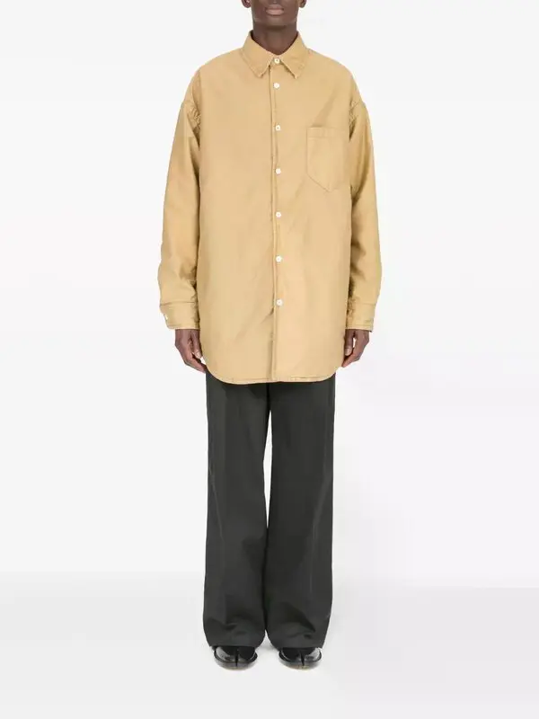 MAISON MARGIELA Oversized Design Lightweight Shirt - Neutrals