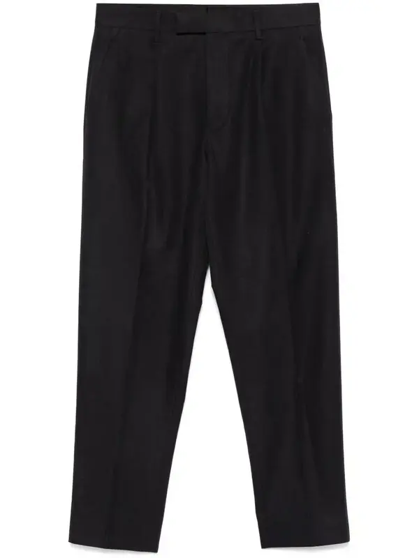 Zegna Tailored Pleated Trousers - Blue