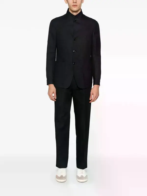 Zegna Tailored Pleated Trousers