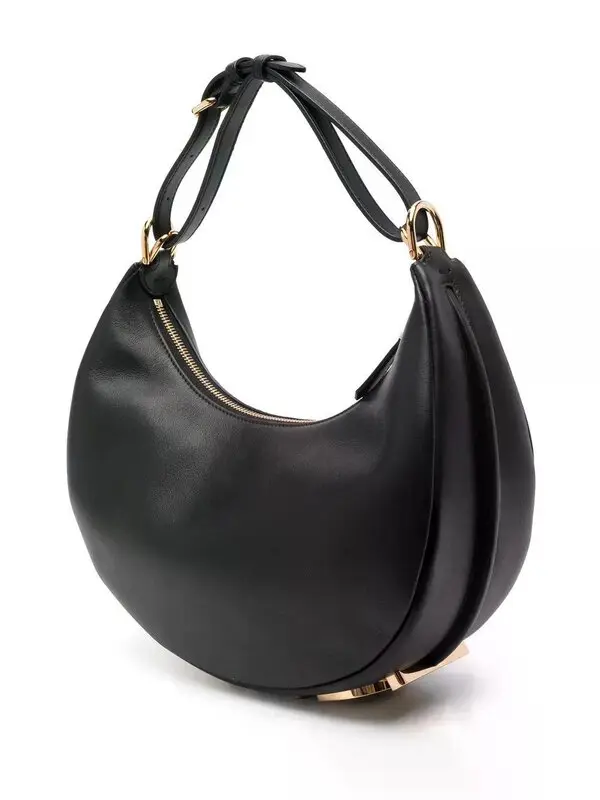 Fendi Small Graphe Shoulder Bag - Black