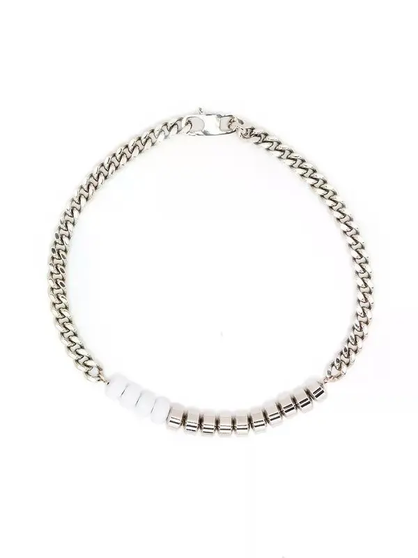 1017 Alyx 9sm Beaded Curb Chain Necklace - Silver