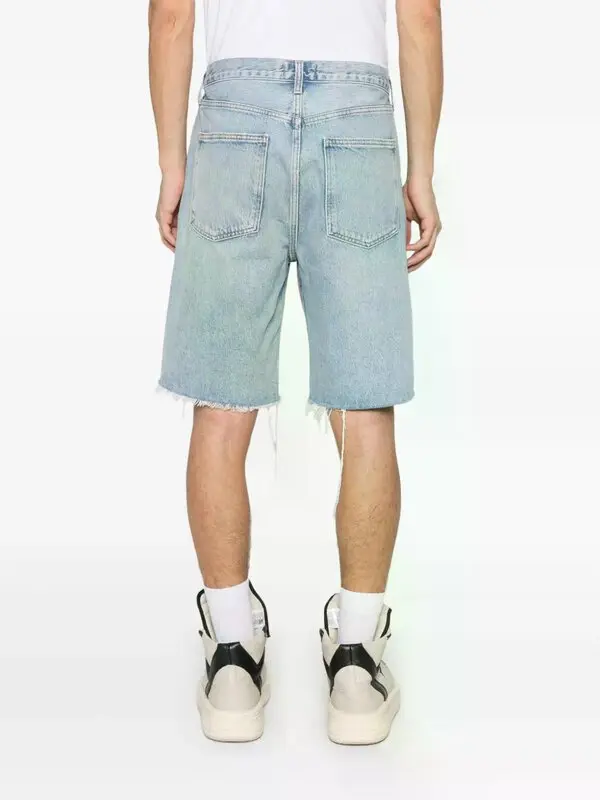 AGOLDE Anson Distressed Denim Shorts