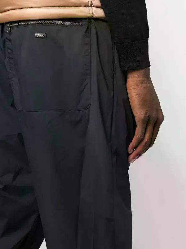 Herno Drawstring Waist Tapered Trousers