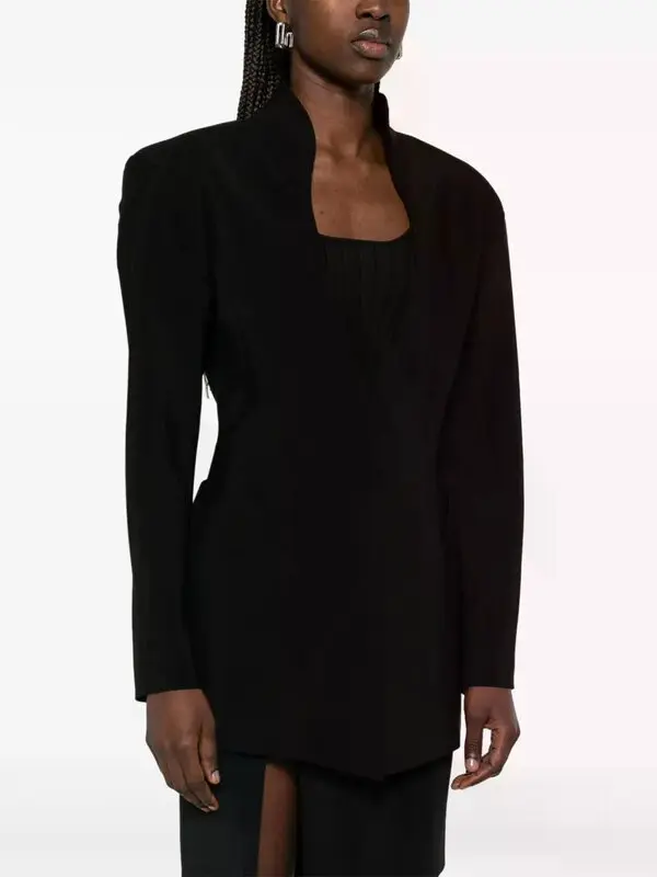 MUGLER Fitted-waist Blazer