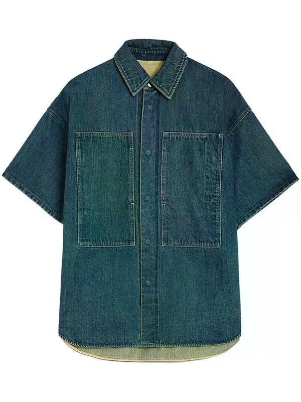 JIL SANDER Cotton Denim Shirt