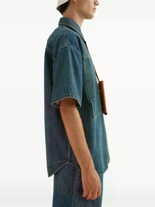 JIL SANDER Cotton Denim Shirt