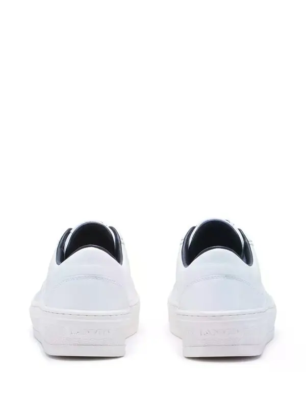 LANVIN Calf Leather Lace-up Sneakers