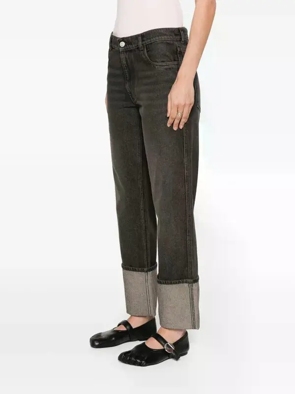 Coperni Turn-up Hem Jeans