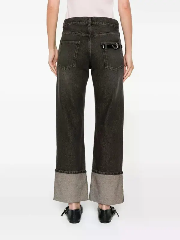 Coperni Turn-up Hem Jeans