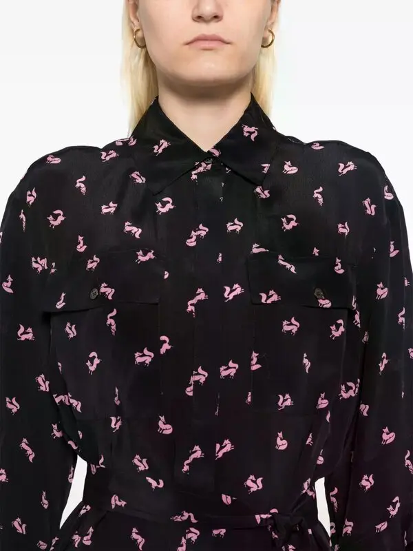 Maison Kitsuné Double Pocket Dress