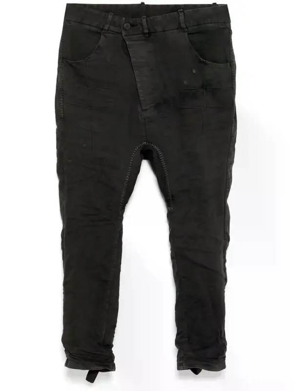 Boris Bidjan Saberi Drop-crotch Trousers - Grey