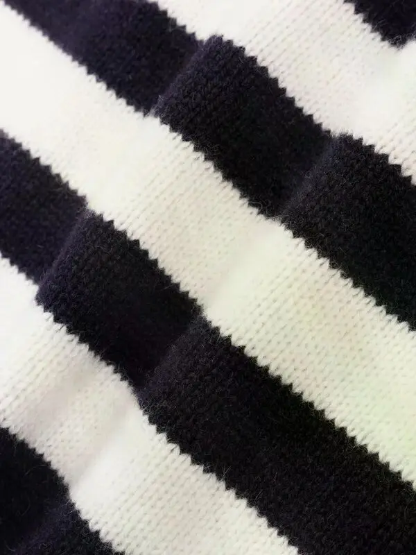 Sporty & Rich Striped Wool Jumper