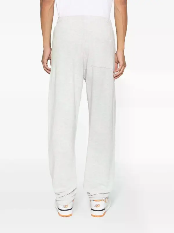 SPORTY & RICH California Text Print Cotton Blend Joggers