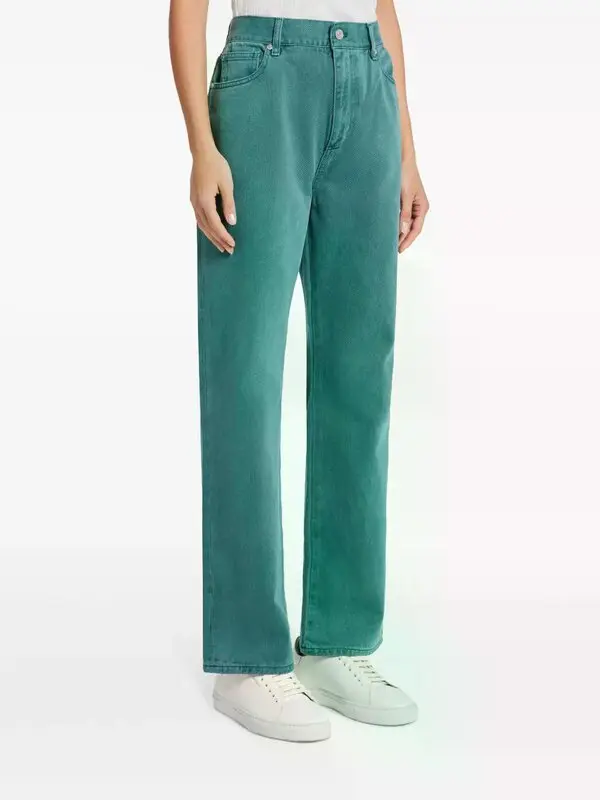 Lacoste Straight-leg Organic Cotton Jeans