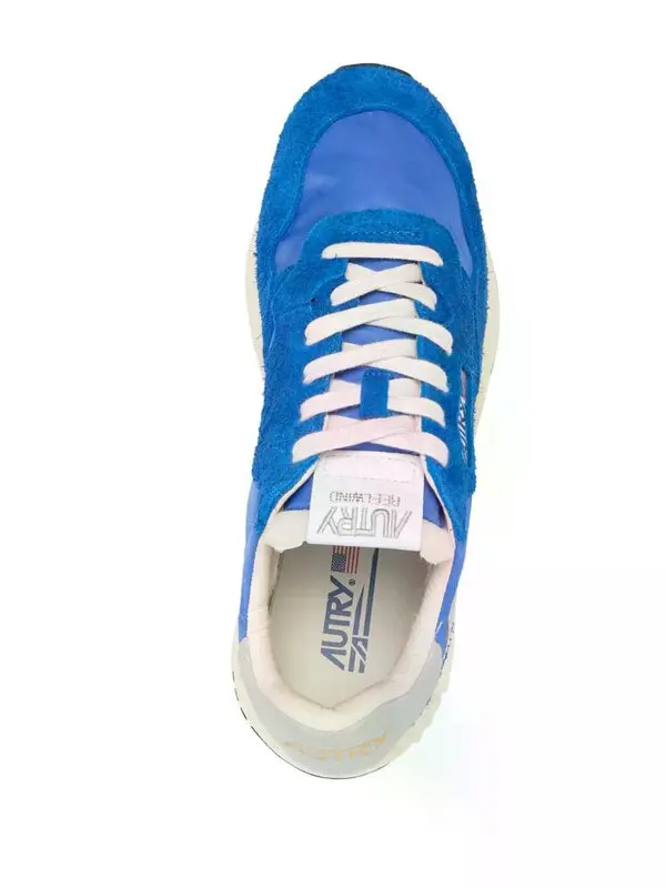 AUTRY Reelwind Panelled-design Sneakers - Blue