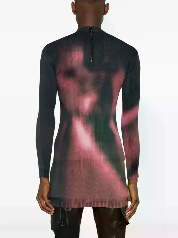 Eytys Rhye Ruby Smoke Mock-neck Dress