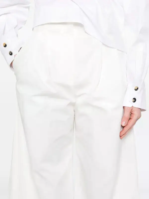 A.W.A.K.E. Mode Wide-leg Pleated Trousers