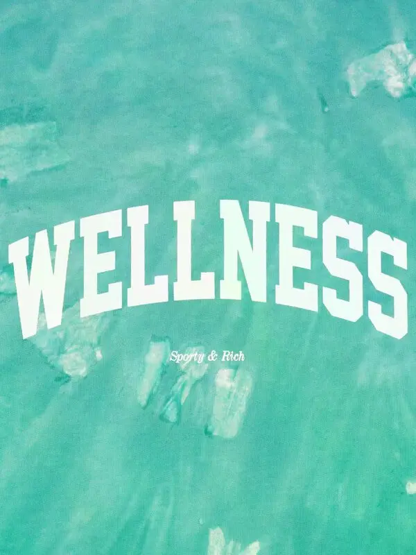 Sporty & Rich Tie-dye Crewneck Sweatshirt