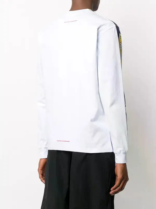 UNITED STANDARD Face Print Long Sleeve T-shirt