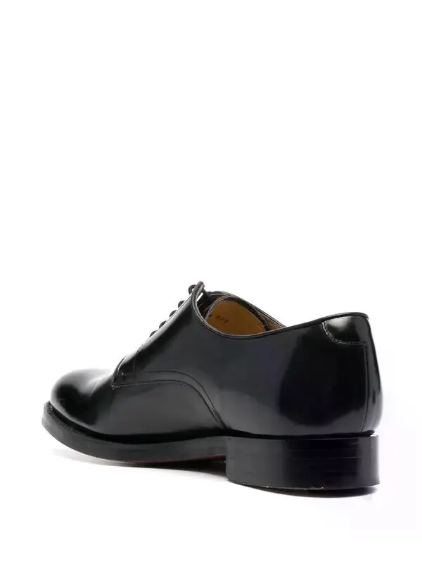 FURSAC Almond Toe Derby Shoes - Black