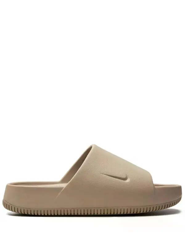 Nike Calm Flat Slides - Neutrals