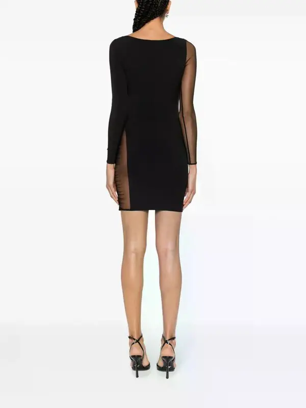 MAISON CLOSE Nuit Fauve Asymmetric Dress