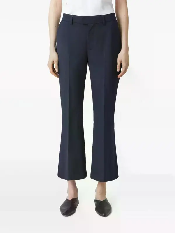 Closed Wharton Cropped Flared Trousers