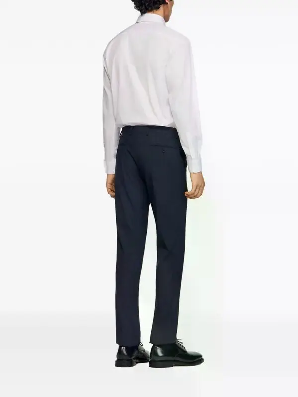 Sandro Wool Blend Tailored Trousers