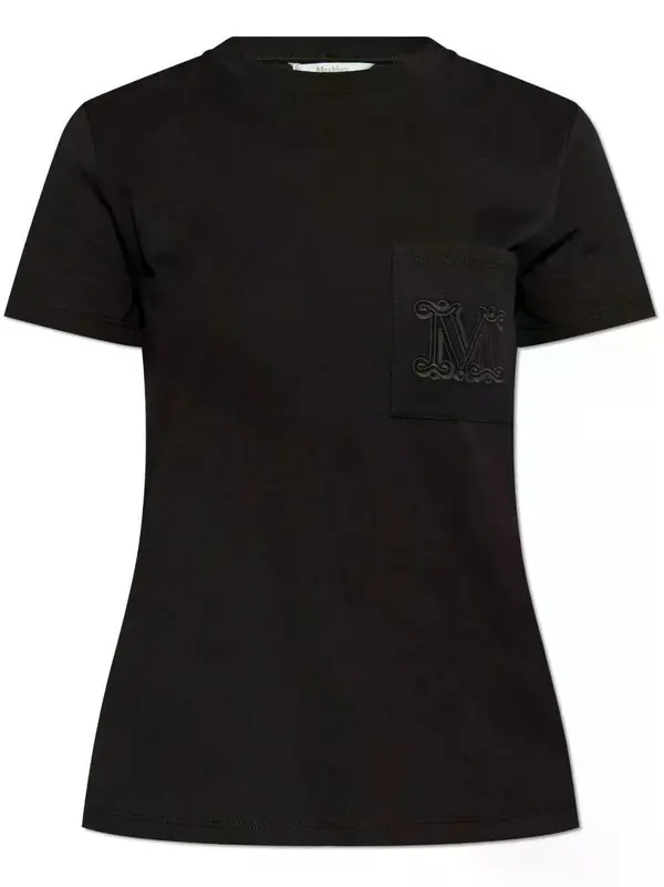 Max Mara Logo-embroidered T-shirt