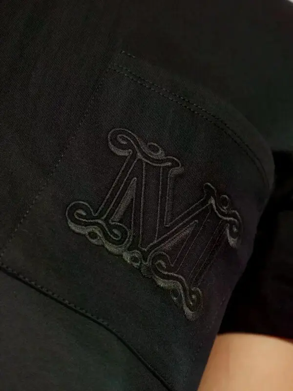 Max Mara Logo-embroidered T-shirt