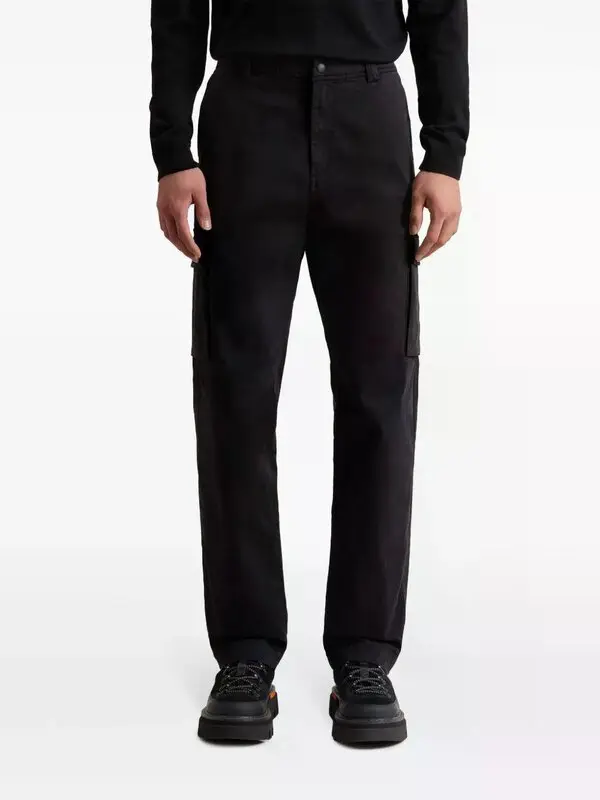 Woolrich Straight-leg Cargo Trousers - Black