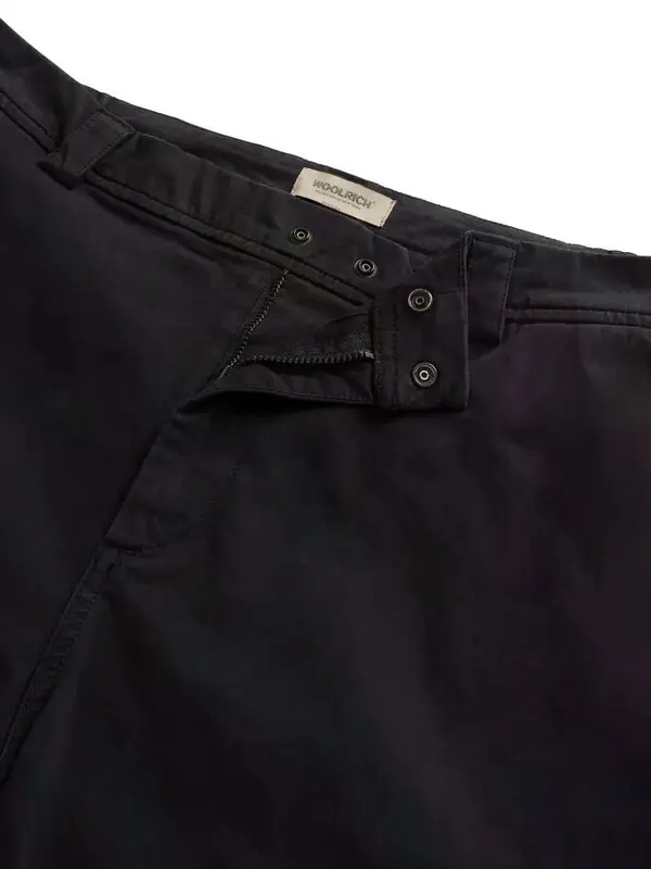 Woolrich Straight-leg Cargo Trousers - Black