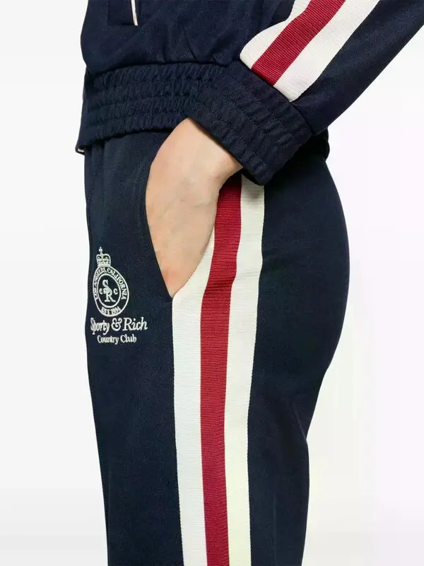 Sporty & Rich Crown Track Pants