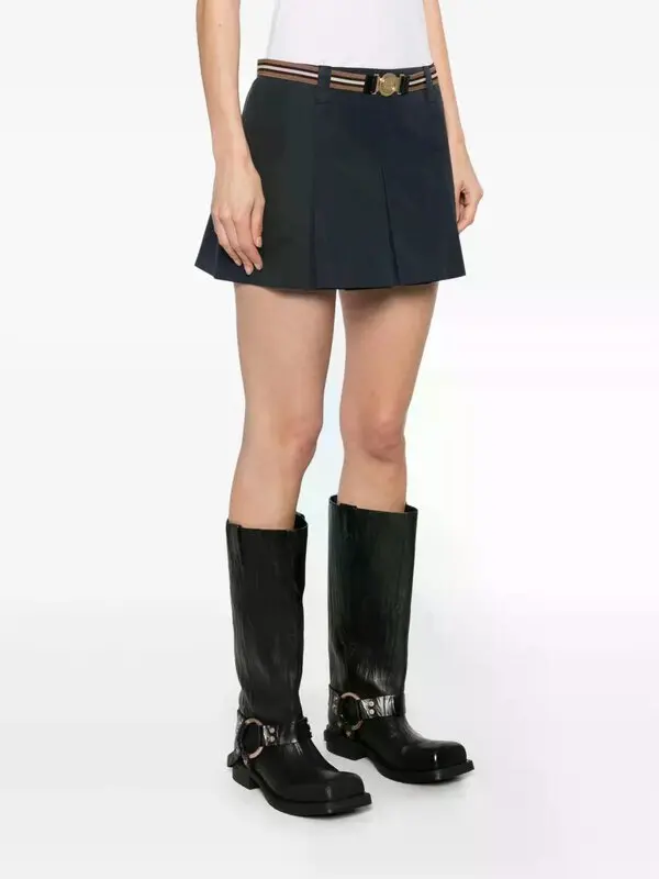 Miu Miu Pleated Mini Skirt