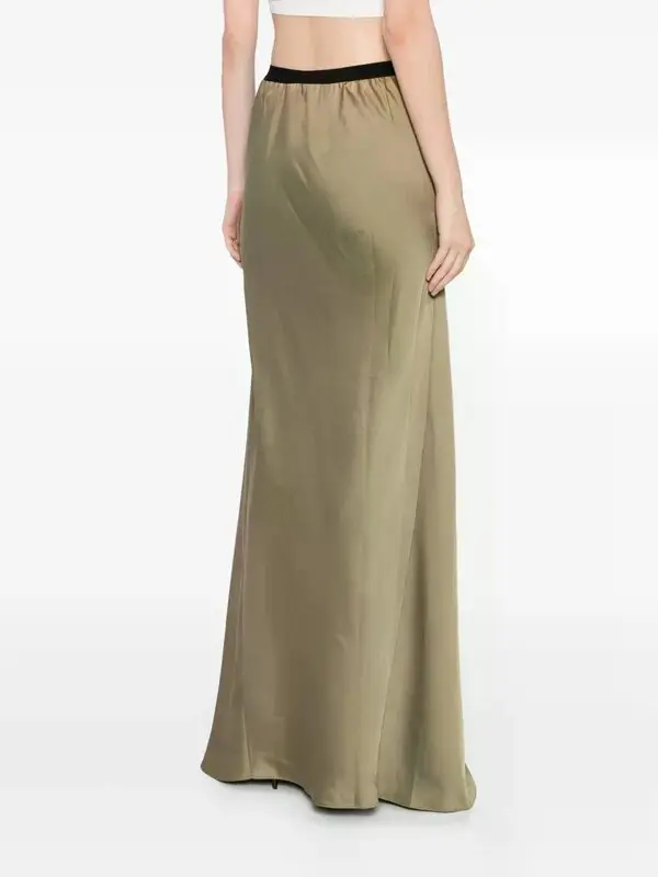 Christopher Esber Front Pocket Bias Maxi Skirt