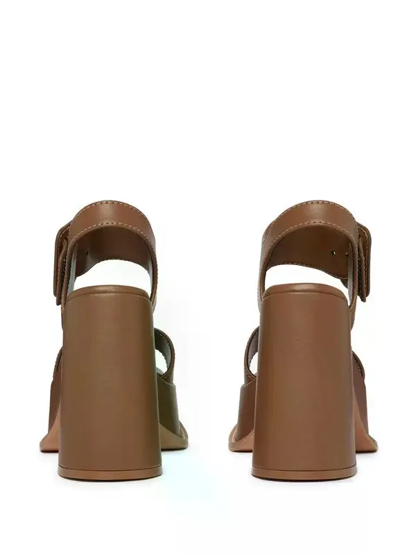 Stella McCartney Skyla Platform Sandals - Brown