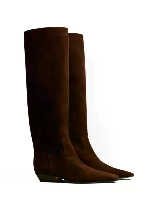Khaite The Marfa 35mm Knee-high Boots - Brown
